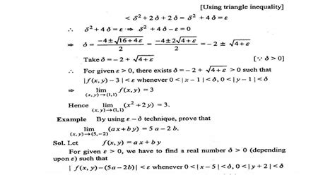 Limit And Continuity Of Functions Of Two Variables Exercise A Pdf Google Drive