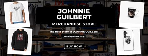 Johnnie Guilbert Shop ⚡️ Officially Licensed Johnnie Guilbert Merch Store