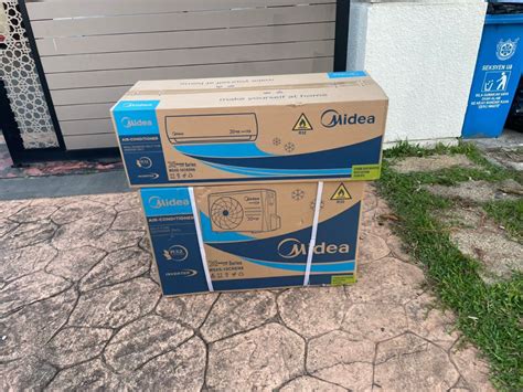 MIDEA 1.0HP INVERTER SIAP PASANG, TV & Home Appliances, Air ...