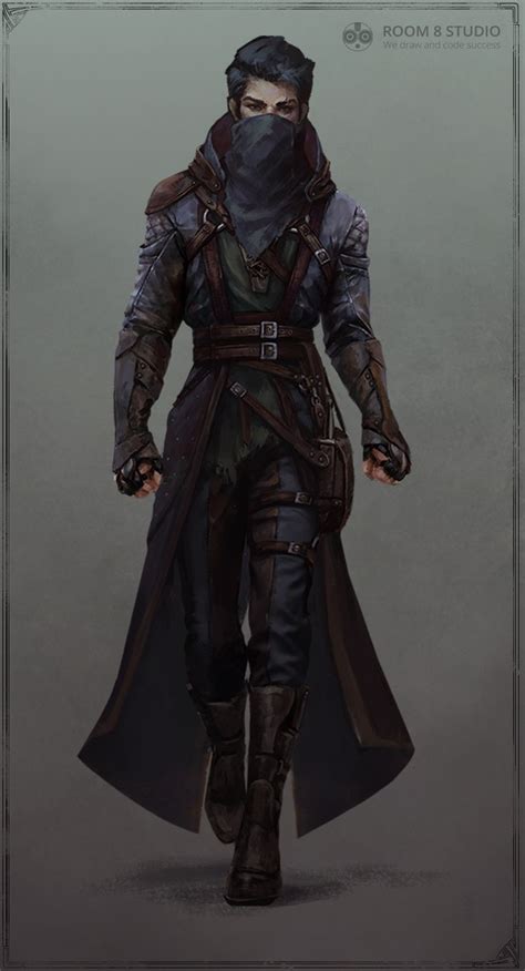 Assassin artwork. The concept of the character was created specially ...