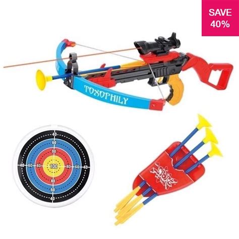 40 Off On Mega Bow And Arrow Toy Set Onedayonly