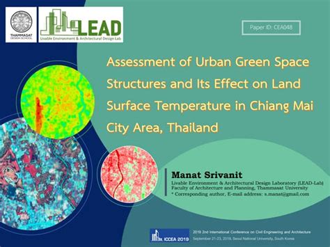 Assessment Of Urban Green Space Structures And Its Effect On Land Surface Temperature In Chiang