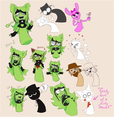 Sprunki Doodles By Morbidmist On Deviantart