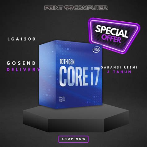 Jual Intel Processor Core I F Box Unit Baru Segel Garansi Resmi Shopee Indonesia