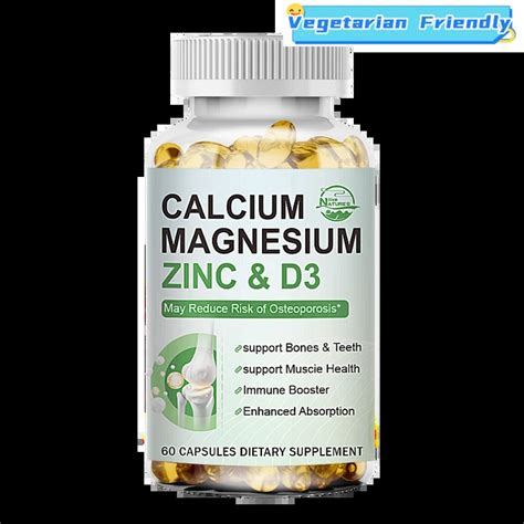 Bone Support Advanced Calcium Complex Dietary Supplement Joint Pain 60