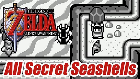 The Legend Of Zelda Links Awakening Gb All Secret Seashells Youtube
