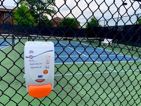 Public Sunscreen Dispenser Installation Community Health Works