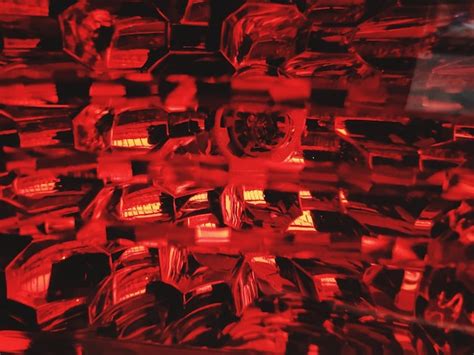 Premium Photo Full Frame Shot Of Red Glass Decoration