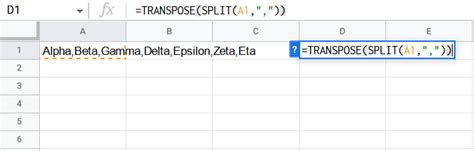 How To Split Text To Rows In Google Sheets Easiest Way 2023