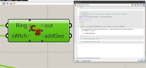 C Script For Baking To Layers With Namecolor Attributes Grasshopper