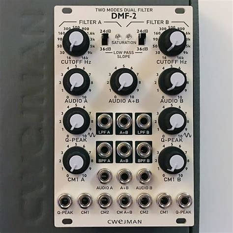 Cwejman Dmf 2 Two Modes Dual Filter Reverb The Netherlands