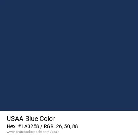 Usaa Brand Color Codes