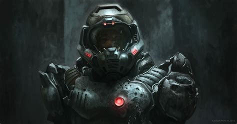 Doom Eternal Doomguy 4k Hd Wallpapers Wallpaper Cave
