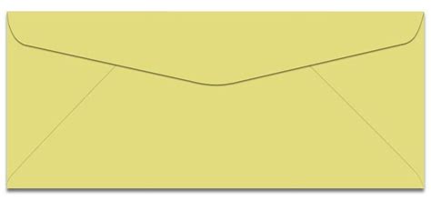 Canary Yellow No 10 4 18 X 9 12 24t Envelopes 500 Pk Econo 10 Envelopes Holds Letter