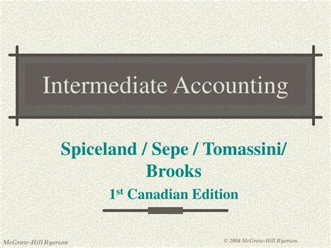 Ppt Intermediate Accounting Powerpoint Presentation Free Download