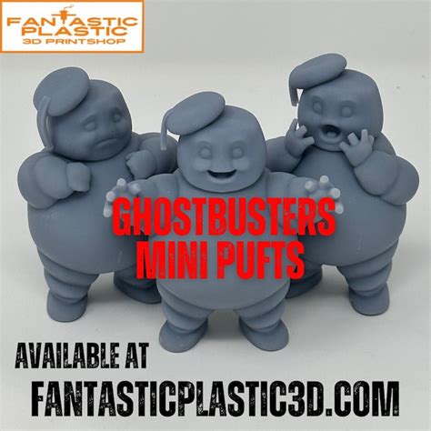Ghostbusters Mini Pufts Figure 3 Pack Etsy