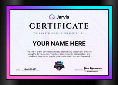 Create Jarvis Program Domainultra
