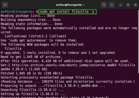 How To Install FileZilla On Ubuntu Linux Genie