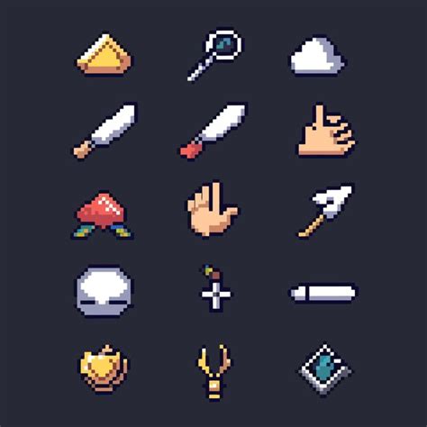 Premium Vector Game Asset Icon Premium Vector Game Asset Icon