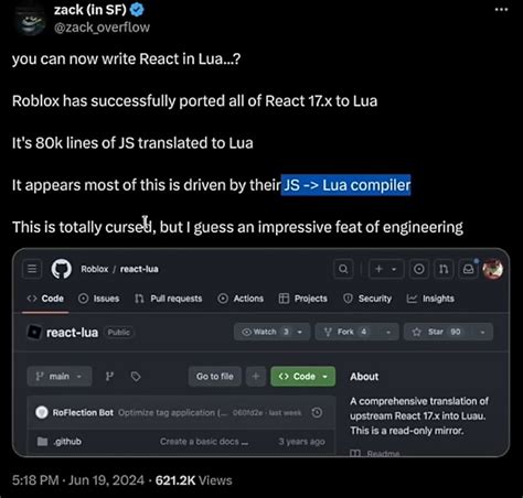 robert hadiwibowo on linkedin lua javascript react
