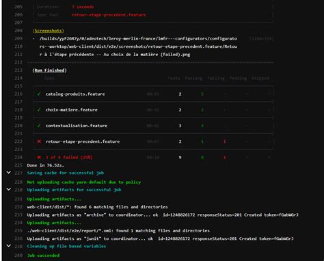 Cypress Tests Fail Abut Gitlab Ci Exit Successfully · Issue 4626