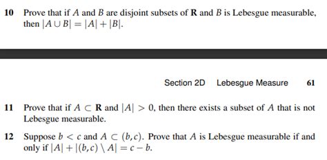 Solved Prove That If A And B Are Disjoint Subsets Of R Chegg