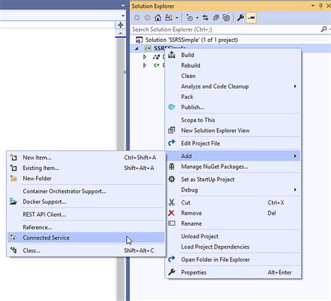 Generating A Ssrs Report Using Wcf From A Net Core Application By