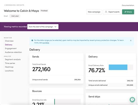 Monitoring Journey Engagement Iterable Support Center