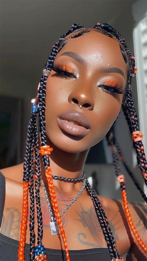 31 Creative Knotless Braids With Beads Designs To Try Braids With
