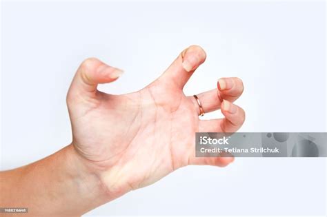 하얀 고립된 배경에 발톱 제스처를 취하는 여자 화나고 공격적이다 갈고리 발톱에 대한 스톡 사진 및 기타 이미지 갈고리 발톱 개념 건강한 생활방식 Istock