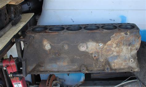 1968 Ford 240 Inline 6 Bare Engine Block Standard Bore 240300 Ford