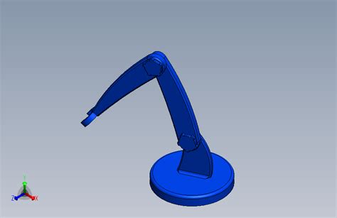 二连杆机器人solidworks 2020模型图纸下载 懒石网