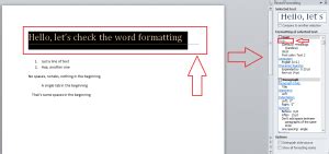 Show Formatting Marks And Reveal Formatting Symbols In Word