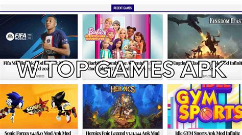 W Top Games Apk Surga Bagi Para Pecinta Game Modifikasi