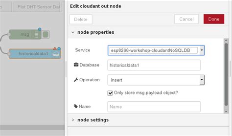 database esp8266 iot workshop