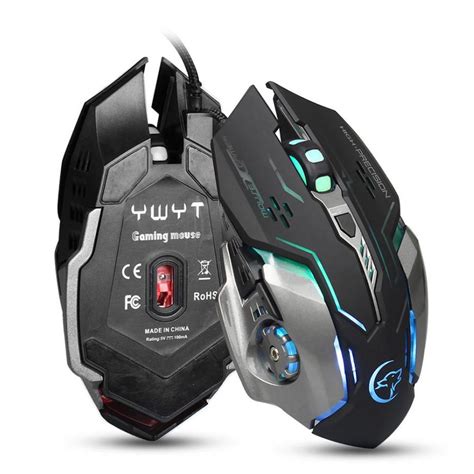 Usb Wired Mouse Mice 3200dpi Usb 2 0 Receiver Opti Grandado