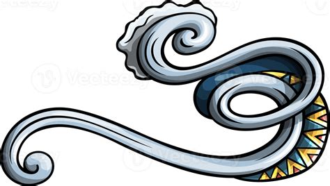 Cartoon Decorative Curl 38042206 Png