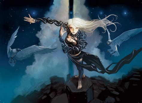 The Forbidden Paradise Chippy Mtg Art Character Illustration Magic Art