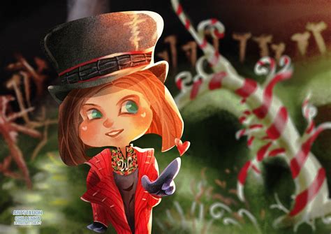 Willy Wonka Chocolate Art