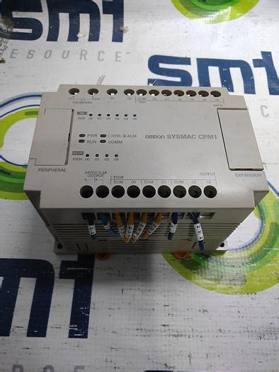 Used Sold OMRON SYSMAC CPM CDR A PROGRAMMABLE CONTROLLER At SMT Resource Equipment LLC