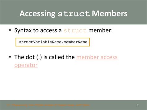 Objectives In This Chapter You Will Learn About Records Structs
