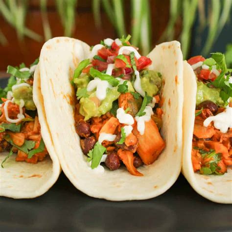 Easy Shredded Tofu Tacos Cajun Spiced The Pesky Vegan