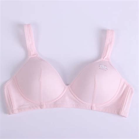 Дизайн тренировочный бюстгальтер для девочек подростков 12 18 лет милое нижнее белье для