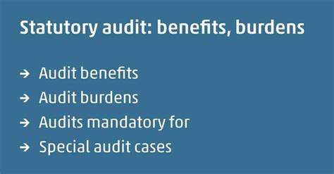 Statutory Audit Useful Or A Necessary Evil WTS