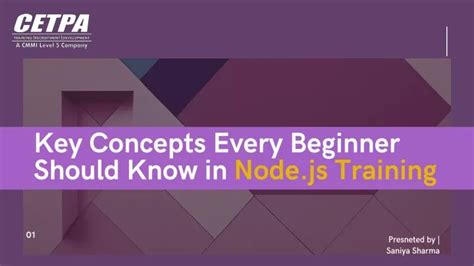 ppt key concepts every beginner should know in node js training