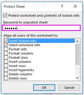 How To Prevent Changes To The Whole Workbook