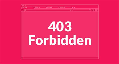 1understanding 403 Forbidden Errors Causes And Solutions
