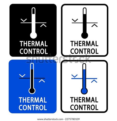 Thermal Control Set Thermal Control System Stock Vector Royalty Free