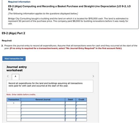 solved required information e9 2 algo computing and