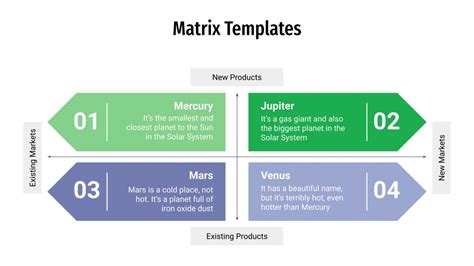 Matrix Templates Google Slides PowerPoint Template